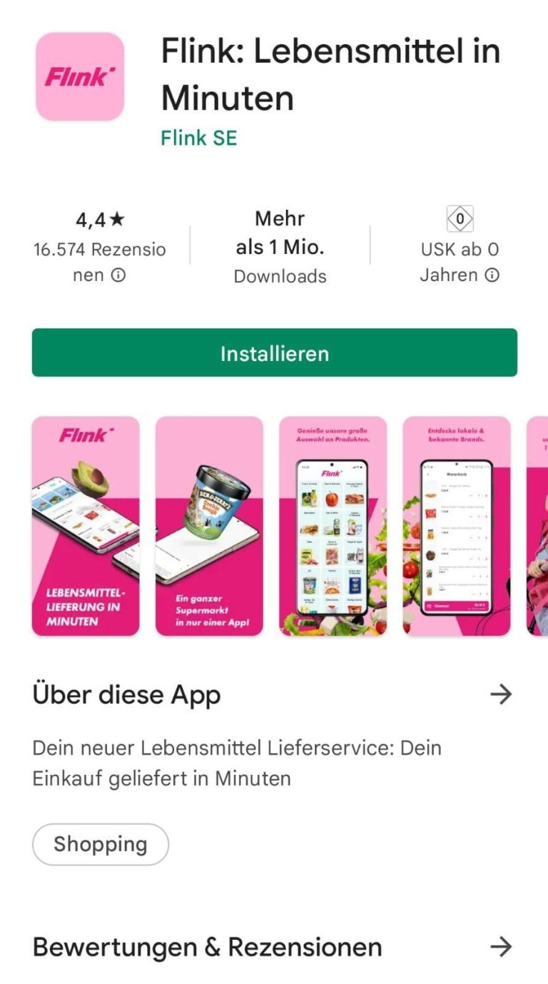 Flink-Lieferdienst: Gutscheine, Preise, Erfahrungen und mehr ...